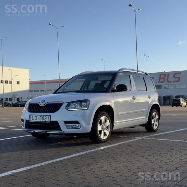 White Skoda Yeti 2014 in Riga, with an engine capacity of 1.20 L and mileage of 235 thousand km for 7200 €, photo 1 on AUTOMOTO.COM.LV