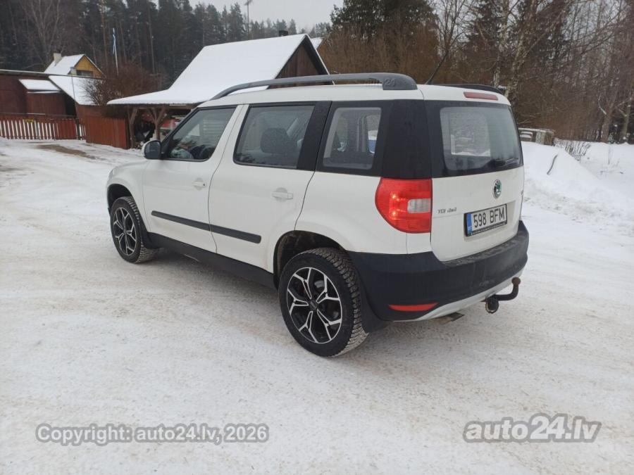 White Skoda Yeti 2011 in Elva, with an engine capacity of 2.00 L and mileage of 320 thousand km for 4000 €, photo 4 on AUTOMOTO.COM.LV