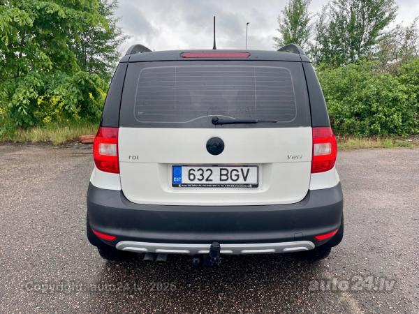Balts Skoda Yeti 2012 Tallina, ar dzinēja tilpumu 2.00 L un nobraukumu 169 tūkst. km par 5250 €, foto 5 vietnē AUTOMOTO.COM.LV