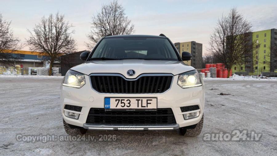 White Skoda Yeti 2015 in Tallinn, with an engine capacity of 1.40 L and mileage of 139 thousand km for 9990 €, photo 2 on AUTOMOTO.COM.LV
