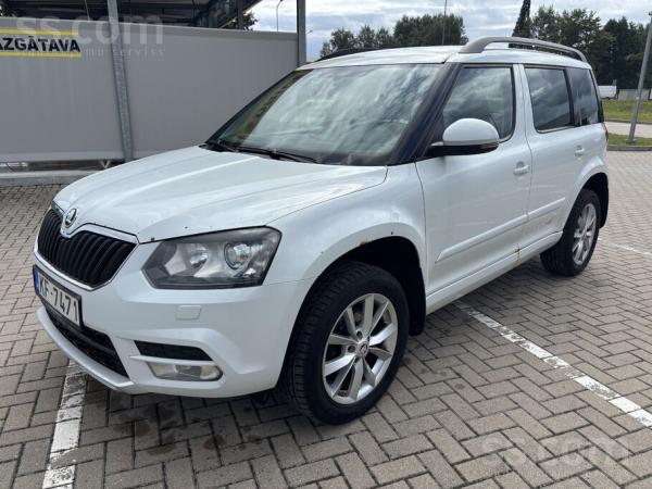 Белый Шкода Ети 2016 в Юрмала, объемом двигателя 1.40 л и пробегом 275 тыс. км за 6000 €, фото 1 на AUTOMOTO.COM.LV