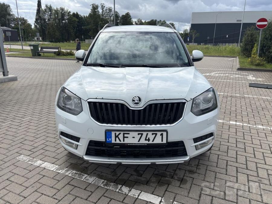 White Skoda Yeti 2016 in Jurmala, with an engine capacity of 1.40 L and mileage of 275 thousand km for 6000 €, photo 4 on AUTOMOTO.COM.LV