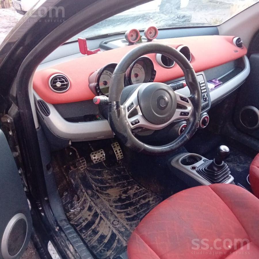 Melns Smart Forfour 2004 Jelgava, ar dzinēja tilpumu 1.50 L un nobraukumu 372 tūkst. km par 1000 €, foto 5 vietnē AUTOMOTO.COM.LV