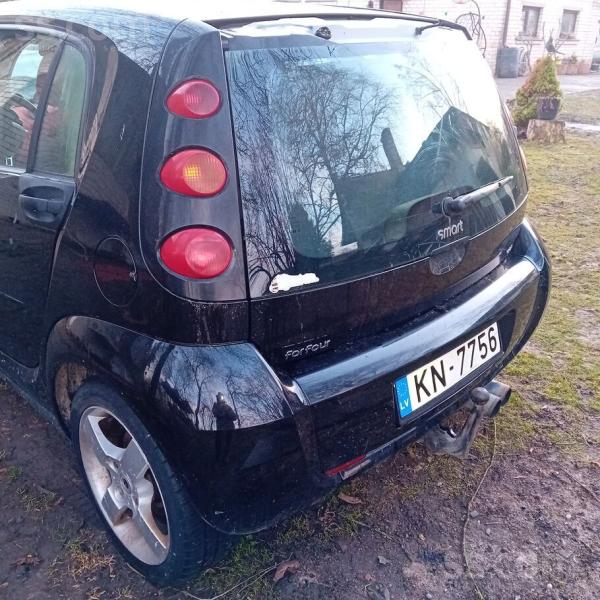 Melns Smart Forfour 2004 Jelgava, ar dzinēja tilpumu 1.50 L un nobraukumu 372 tūkst. km par 1000 €, foto 5 vietnē AUTOMOTO.COM.LV