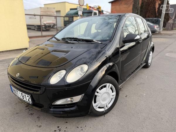 Black Smart Forfour 2006 in Kaunas, with an engine capacity of 1.50 L and mileage of 317 thousand km for 1550 €, photo 1 on AUTOMOTO.COM.LV