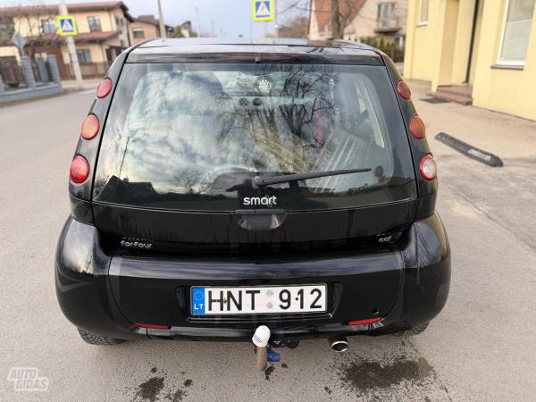 Black Smart Forfour 2006 in Kaunas, with an engine capacity of 1.50 L and mileage of 317 thousand km for 1550 €, photo 6 on AUTOMOTO.COM.LV
