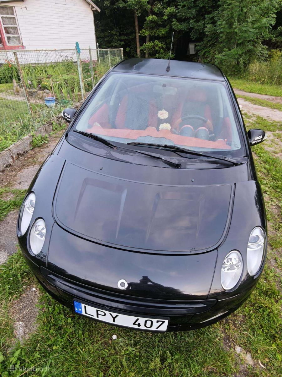 Black Smart Forfour 2006 in Klaipeda, with an engine capacity of 1.50 L and mileage of 270 thousand km for 600 €, photo 3 on AUTOMOTO.COM.LV