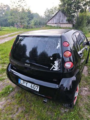 Black Smart Forfour 2006 in Klaipeda, with an engine capacity of 1.50 L and mileage of 270 thousand km for 600 €, photo 5 on AUTOMOTO.COM.LV