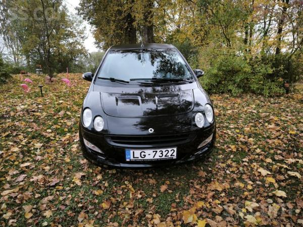 Black Smart Forfour 2006 in Jekabpils, with an engine capacity of 1.50 L and mileage of 215 thousand km for 1750 €, photo 1 on AUTOMOTO.COM.LV