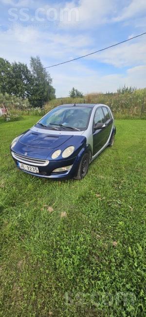 Blue Smart Forfour 2004 in Riga, with an engine capacity of 1.10 L and mileage of 231 thousand km for 850 €, photo  on AUTOMOTO.COM.LV