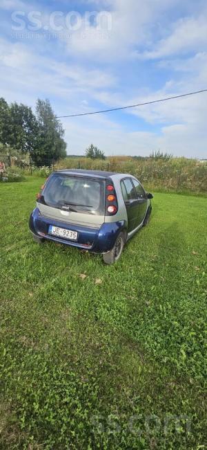 Blue Smart Forfour 2004 in Riga, with an engine capacity of 1.10 L and mileage of 231 thousand km for 850 €, photo 5 on AUTOMOTO.COM.LV