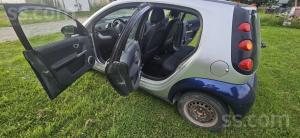 Blue Smart Forfour 2004 in Riga, with an engine capacity of 1.10 L and mileage of 231 thousand km for 850 €, photo 8 on AUTOMOTO.COM.LV