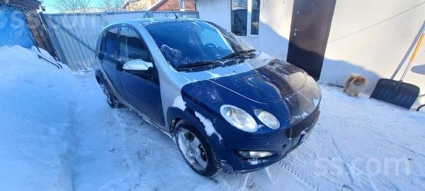 Blue Smart Forfour 2006 in Daugavpils, with an engine capacity of 1.50 L and mileage of 238 thousand km for 1350 €, photo 7 on AUTOMOTO.COM.LV
