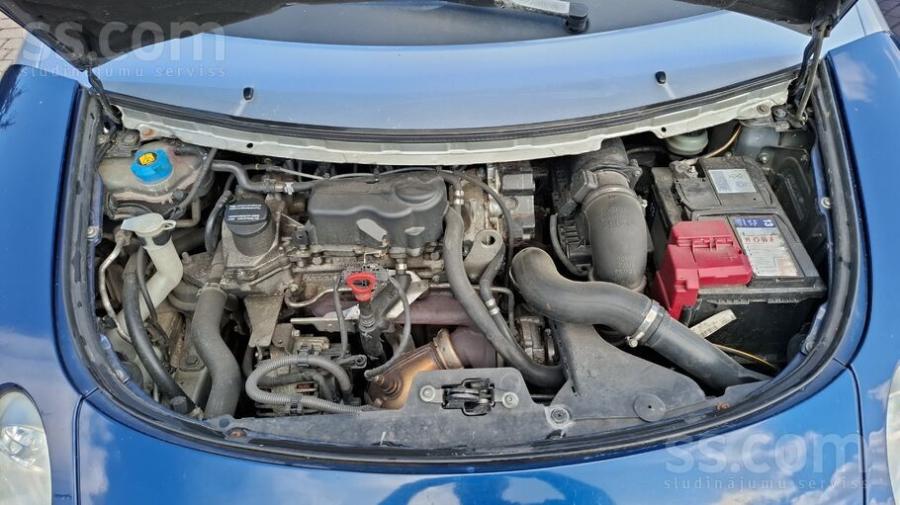 Blue Smart Forfour 2006 in Riga, with an engine capacity of 1.50 L and mileage of 250 thousand km for 1350 €, photo 9 on AUTOMOTO.COM.LV