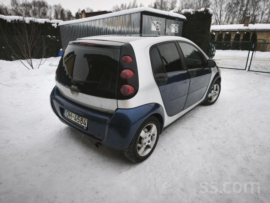 Zils Smart Forfour 2006 Jelgava, ar dzinēja tilpumu 1.50 L un nobraukumu 240 tūkst. km par 1400 €, foto 5 vietnē AUTOMOTO.COM.LV