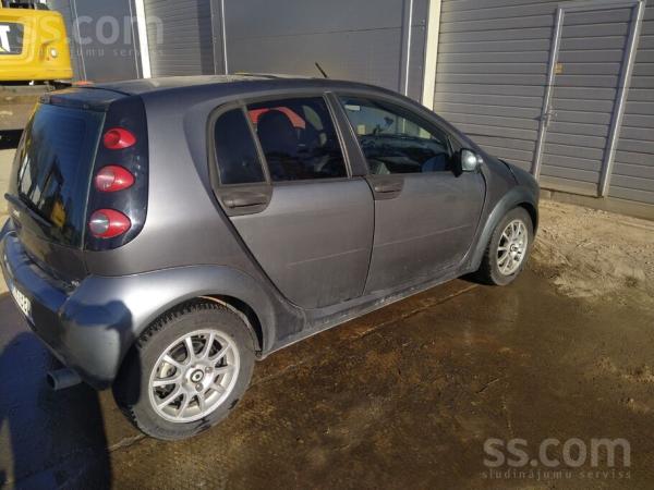 Pelēks Smart Forfour 2005 Rīga, ar dzinēja tilpumu 1.50 L un nobraukumu 413 tūkst. km par 2200 €, foto 2 vietnē AUTOMOTO.COM.LV