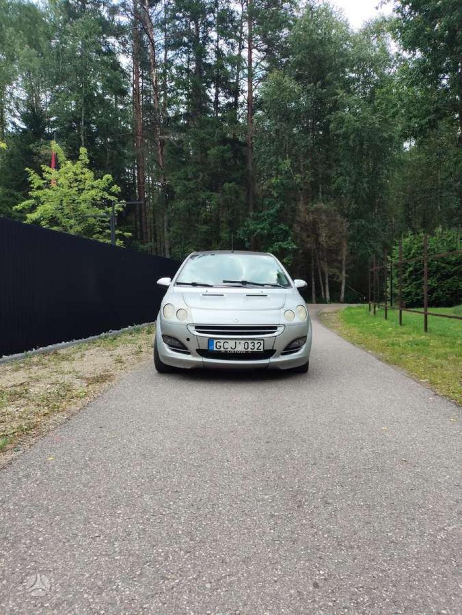 Pelēks Smart Forfour 2005 Viļņa, ar dzinēja tilpumu 1.49 L un nobraukumu 312 tūkst. km par 799 €, foto 1 vietnē AUTOMOTO.COM.LV