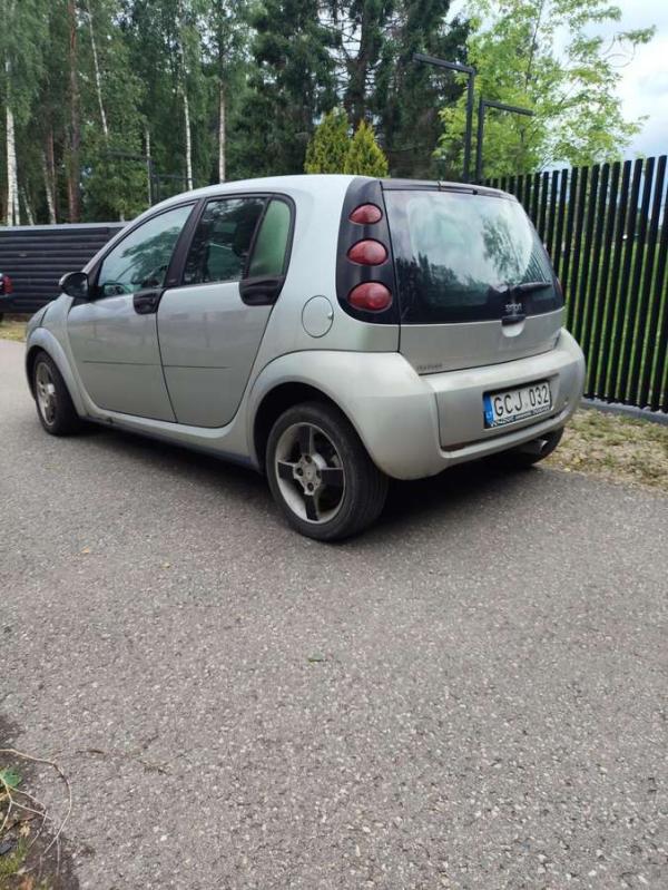 Pelēks Smart Forfour 2005 Viļņa, ar dzinēja tilpumu 1.49 L un nobraukumu 312 tūkst. km par 799 €, foto 3 vietnē AUTOMOTO.COM.LV