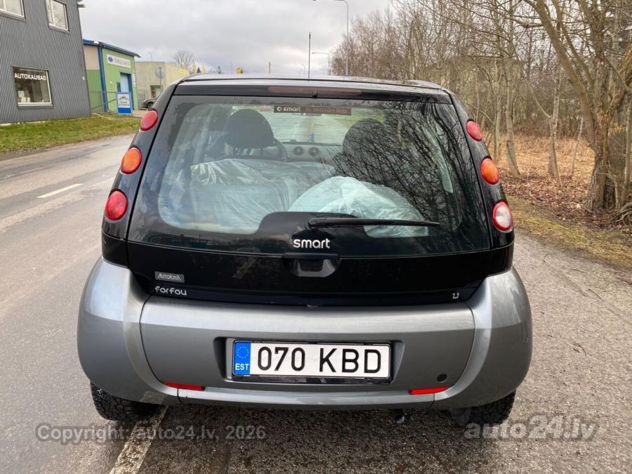 Grey Smart Forfour 2006 in Tallinn, with an engine capacity of 1.10 L and mileage of 174 thousand km for 4000 €, photo 15 on AUTOMOTO.COM.LV