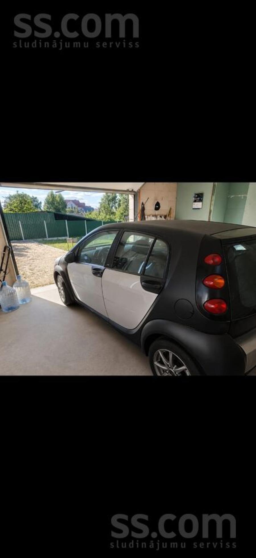 Grey Smart Forfour 2006 in Daugavpils, with an engine capacity of 1.30 L and mileage of 206 thousand km for 1000 €, photo 4 on AUTOMOTO.COM.LV