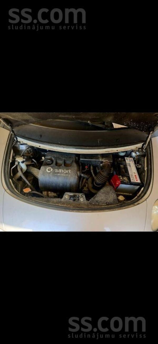 Pelēks Smart Forfour 2006 Daugavpils, ar dzinēja tilpumu 1.30 L un nobraukumu 206 tūkst. km par 1000 €, foto 7 vietnē AUTOMOTO.COM.LV