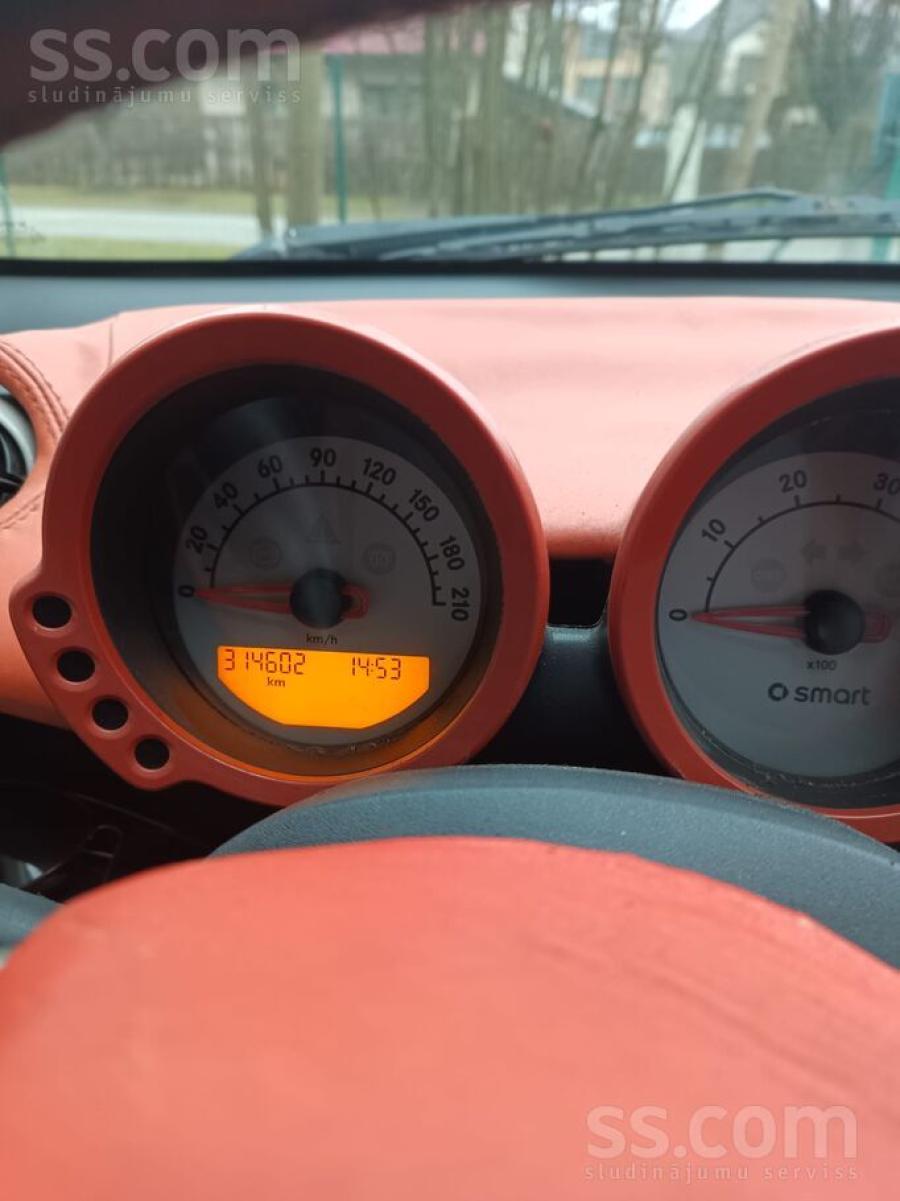 Grey Smart Forfour 2006 in Ogre, with an engine capacity of 1.50 L and mileage of 315 thousand km for 500 €, photo 5 on AUTOMOTO.COM.LV