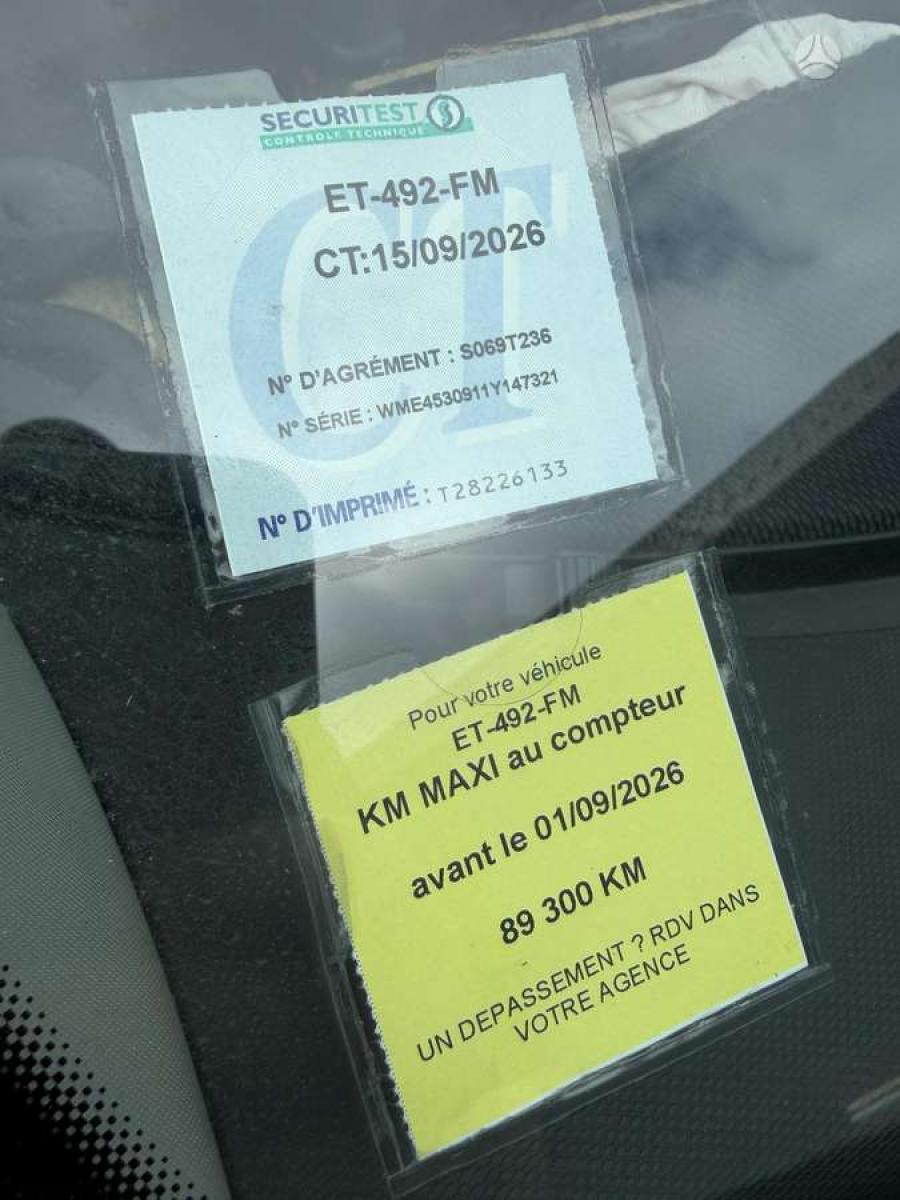 Grey Smart Forfour 2018 in Kaunas, with an engine capacity of 0.00 L and mileage of 89 thousand km for 3900 €, photo 26 on AUTOMOTO.COM.LV