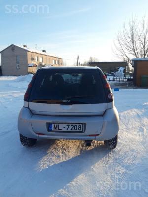 Smart Forfour 2004 Rēzekne, ar dzinēja tilpumu 1.50 L un nobraukumu 166 tūkst. km par 1200 €, foto 5 vietnē AUTOMOTO.COM.LV