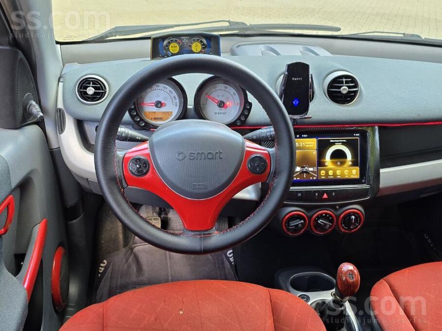 Smart Forfour 2005 in Riga, with an engine capacity of 1.50 L and mileage of 0 thousand km for 1799 €, photo 9 on AUTOMOTO.COM.LV