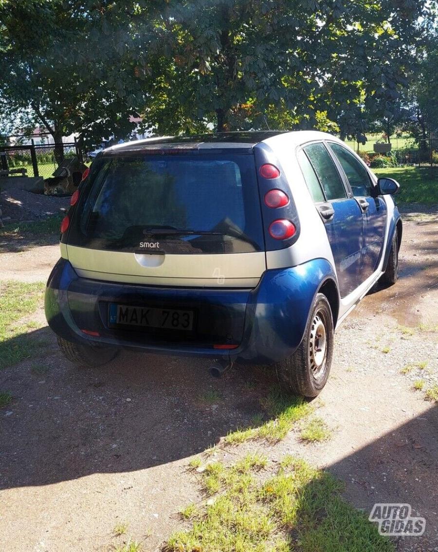 Smart Forfour 2005 Klaipėda, ar dzinēja tilpumu 1.50 L un nobraukumu 316 tūkst. km par 1000 €, foto 5 vietnē AUTOMOTO.COM.LV