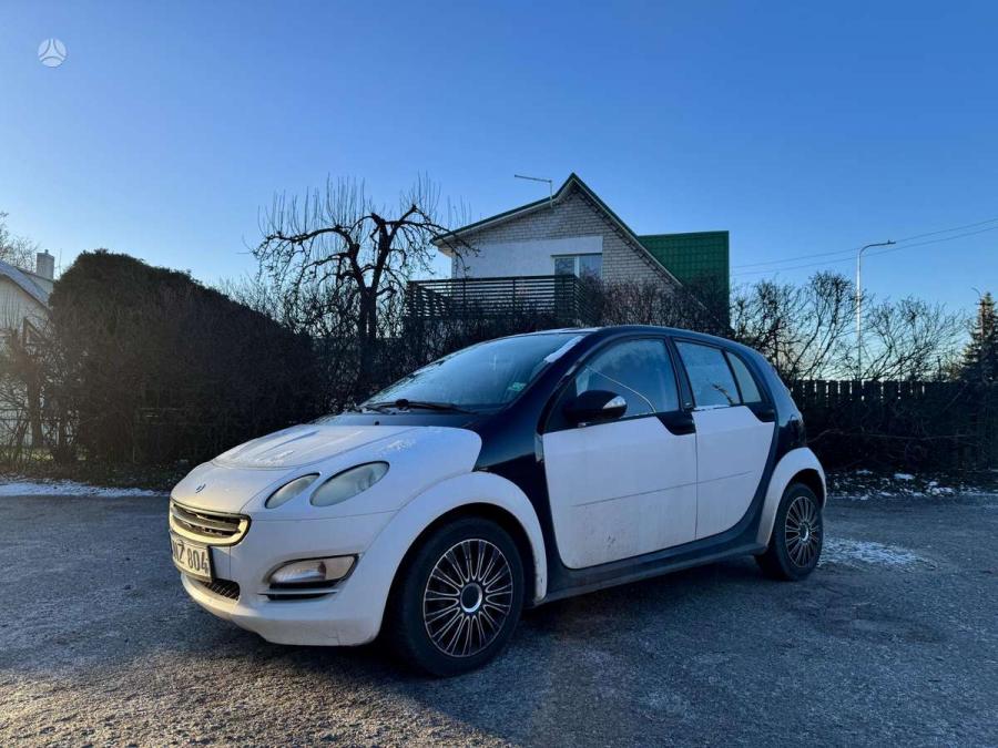 Balts Smart Forfour 2006 Panevēža, ar dzinēja tilpumu 1.49 L un nobraukumu 196 tūkst. km par 650 €, foto 2 vietnē AUTOMOTO.COM.LV
