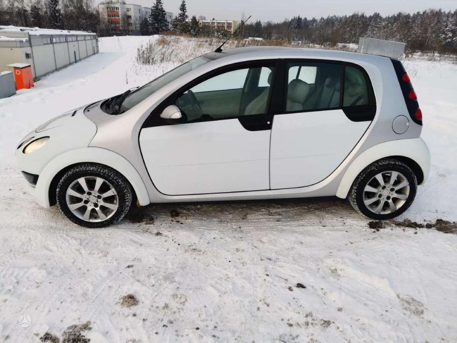 Balts Smart Forfour 2006 Viļņa, ar dzinēja tilpumu 1.50 L un nobraukumu 246 tūkst. km par 1250 €, foto 6 vietnē AUTOMOTO.COM.LV