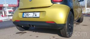 Yellow Smart Forfour 2015 in Riga, with an engine capacity of 0.90 L and mileage of 167 thousand km for 6200 €, photo 5 on AUTOMOTO.COM.LV