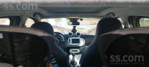 Yellow Smart Forfour 2015 in Riga, with an engine capacity of 0.90 L and mileage of 167 thousand km for 6200 €, photo 14 on AUTOMOTO.COM.LV
