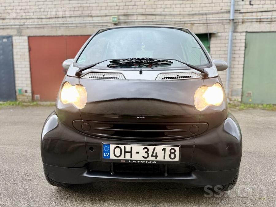 Melns Smart Fortwo 2002 Rīga, ar dzinēja tilpumu 0.80 L un nobraukumu 284 tūkst. km par 1550 €, foto 3 vietnē AUTOMOTO.COM.LV