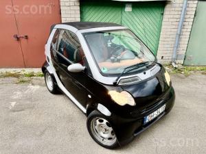 Melns Smart Fortwo 2002 Rīga, ar dzinēja tilpumu 0.80 L un nobraukumu 284 tūkst. km par 1550 €, foto 4 vietnē AUTOMOTO.COM.LV