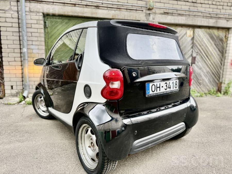 Melns Smart Fortwo 2002 Rīga, ar dzinēja tilpumu 0.80 L un nobraukumu 284 tūkst. km par 1550 €, foto 7 vietnē AUTOMOTO.COM.LV
