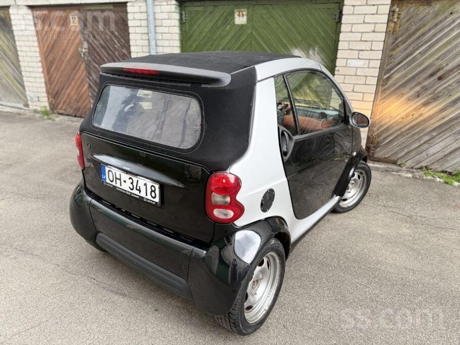 Melns Smart Fortwo 2002 Rīga, ar dzinēja tilpumu 0.80 L un nobraukumu 284 tūkst. km par 1550 €, foto 10 vietnē AUTOMOTO.COM.LV