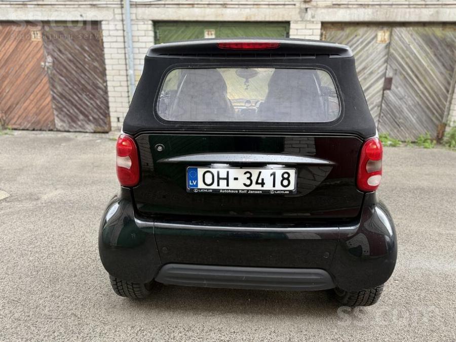 Melns Smart Fortwo 2002 Rīga, ar dzinēja tilpumu 0.80 L un nobraukumu 284 tūkst. km par 1550 €, foto 11 vietnē AUTOMOTO.COM.LV