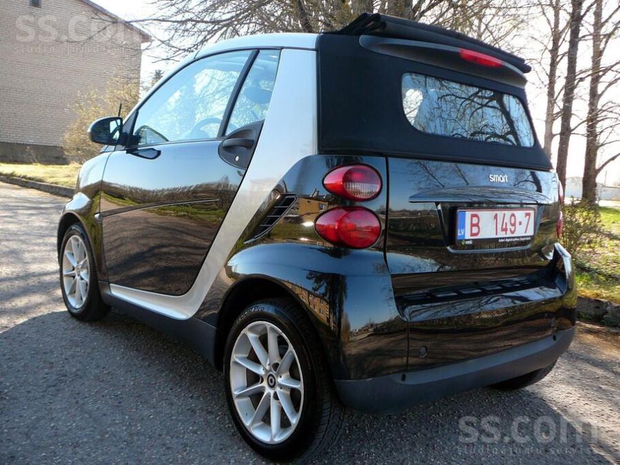 Melns Smart Fortwo 2008 Cēsis, ar dzinēja tilpumu 1.00 L un nobraukumu 159 tūkst. km par 2650 €, foto 4 vietnē AUTOMOTO.COM.LV