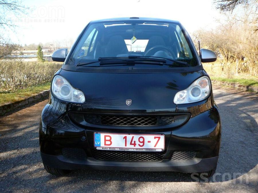 Melns Smart Fortwo 2008 Cēsis, ar dzinēja tilpumu 1.00 L un nobraukumu 159 tūkst. km par 2650 €, foto 6 vietnē AUTOMOTO.COM.LV