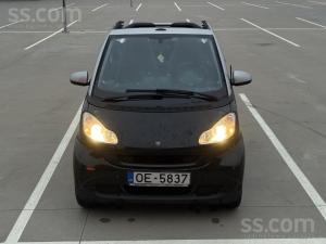 Black Smart Fortwo 2008 in Riga, with an engine capacity of 1.00 L and mileage of 163 thousand km for 4500 €, photo 7 on AUTOMOTO.COM.LV