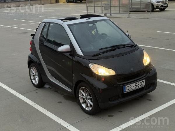Melns Smart Fortwo 2008 Rīga, ar dzinēja tilpumu 1.00 L un nobraukumu 163 tūkst. km par 4500 €, foto 7 vietnē AUTOMOTO.COM.LV