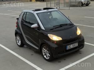 Black Smart Fortwo 2008 in Riga, with an engine capacity of 1.00 L and mileage of 163 thousand km for 4500 €, photo 8 on AUTOMOTO.COM.LV