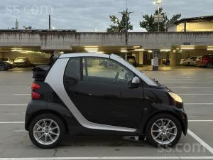 Black Smart Fortwo 2008 in Riga, with an engine capacity of 1.00 L and mileage of 163 thousand km for 4500 €, photo 9 on AUTOMOTO.COM.LV