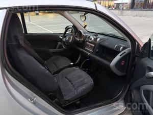 Black Smart Fortwo 2008 in Riga, with an engine capacity of 1.00 L and mileage of 163 thousand km for 4500 €, photo 14 on AUTOMOTO.COM.LV