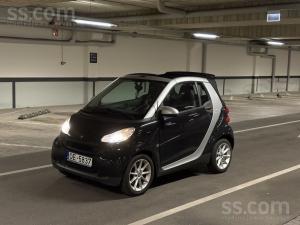 Black Smart Fortwo 2008 in Riga, with an engine capacity of 1.00 L and mileage of 163 thousand km for 4500 €, photo 24 on AUTOMOTO.COM.LV