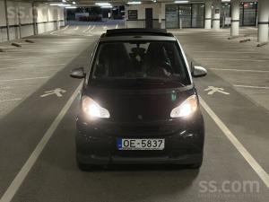 Black Smart Fortwo 2008 in Riga, with an engine capacity of 1.00 L and mileage of 163 thousand km for 4500 €, photo 25 on AUTOMOTO.COM.LV