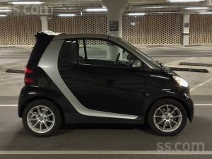 Black Smart Fortwo 2008 in Riga, with an engine capacity of 1.00 L and mileage of 163 thousand km for 4500 €, photo 27 on AUTOMOTO.COM.LV