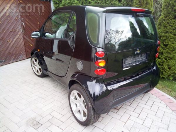 Melns Smart Fortwo 2002 Rīga, ar dzinēja tilpumu 0.80 L un nobraukumu 180 tūkst. km par 200 €, foto 2 vietnē AUTOMOTO.COM.LV